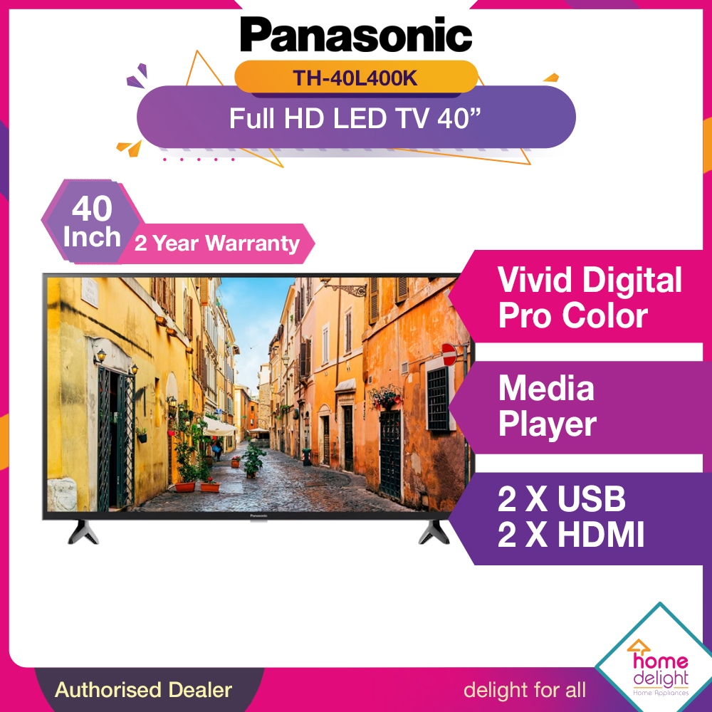 Panasonic 40 Inch LED TV Basic TH-40L400K / 40 Inch Android LED TV TH ...