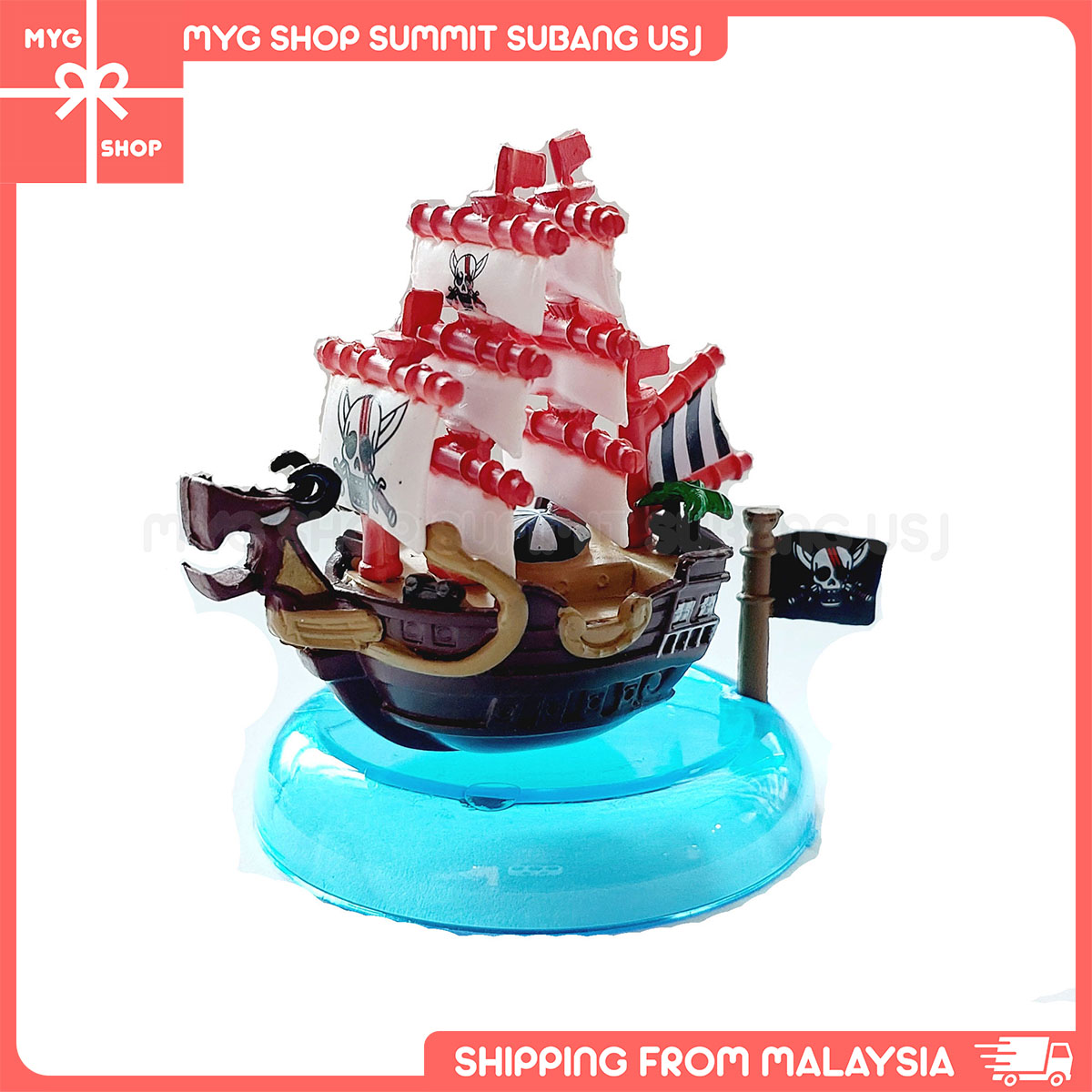 One Piece Ship Mini Figurines Thousand Sunny Going Merry Ark Maxim ...