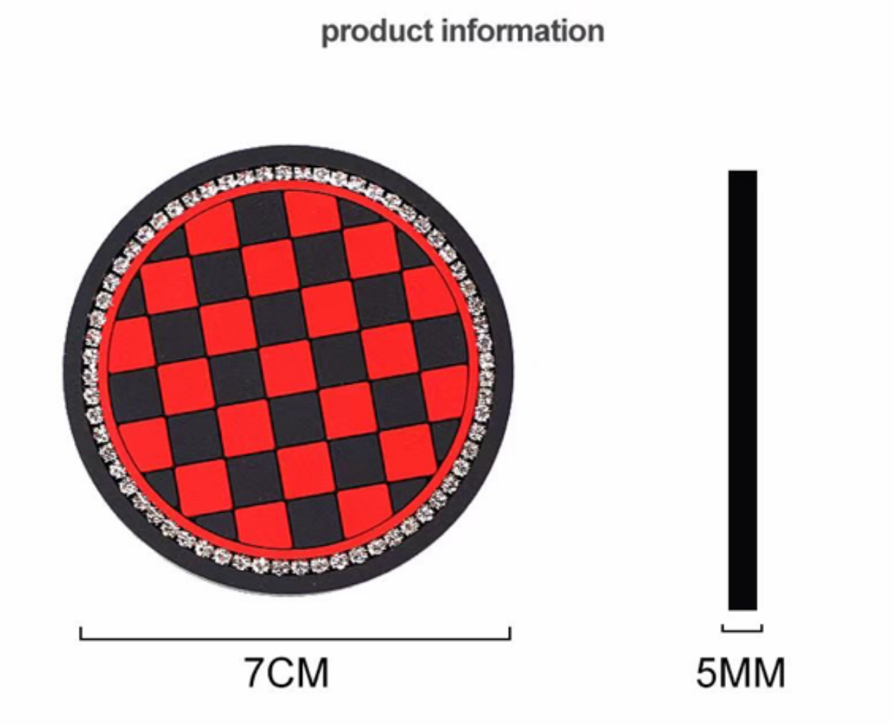 Dadu Car Anti Slip Mat Dashboard Drink Holder Pad Magic Sticky For GPS ...