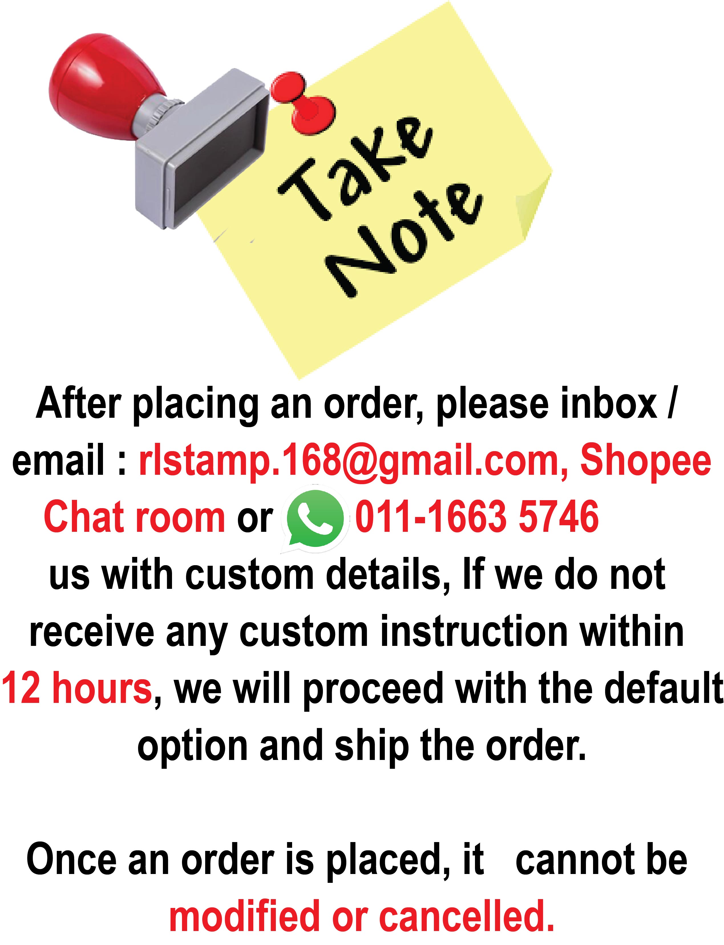 1027J READY STOACK cop guru / cop nama stamp / stamp cop /cop jururawa ...