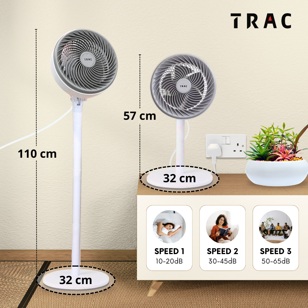 KDK KX-405 /VTRAC 16'' Stand Fans Kipas Berdiri / TRAC 10" Turbo Stand ...