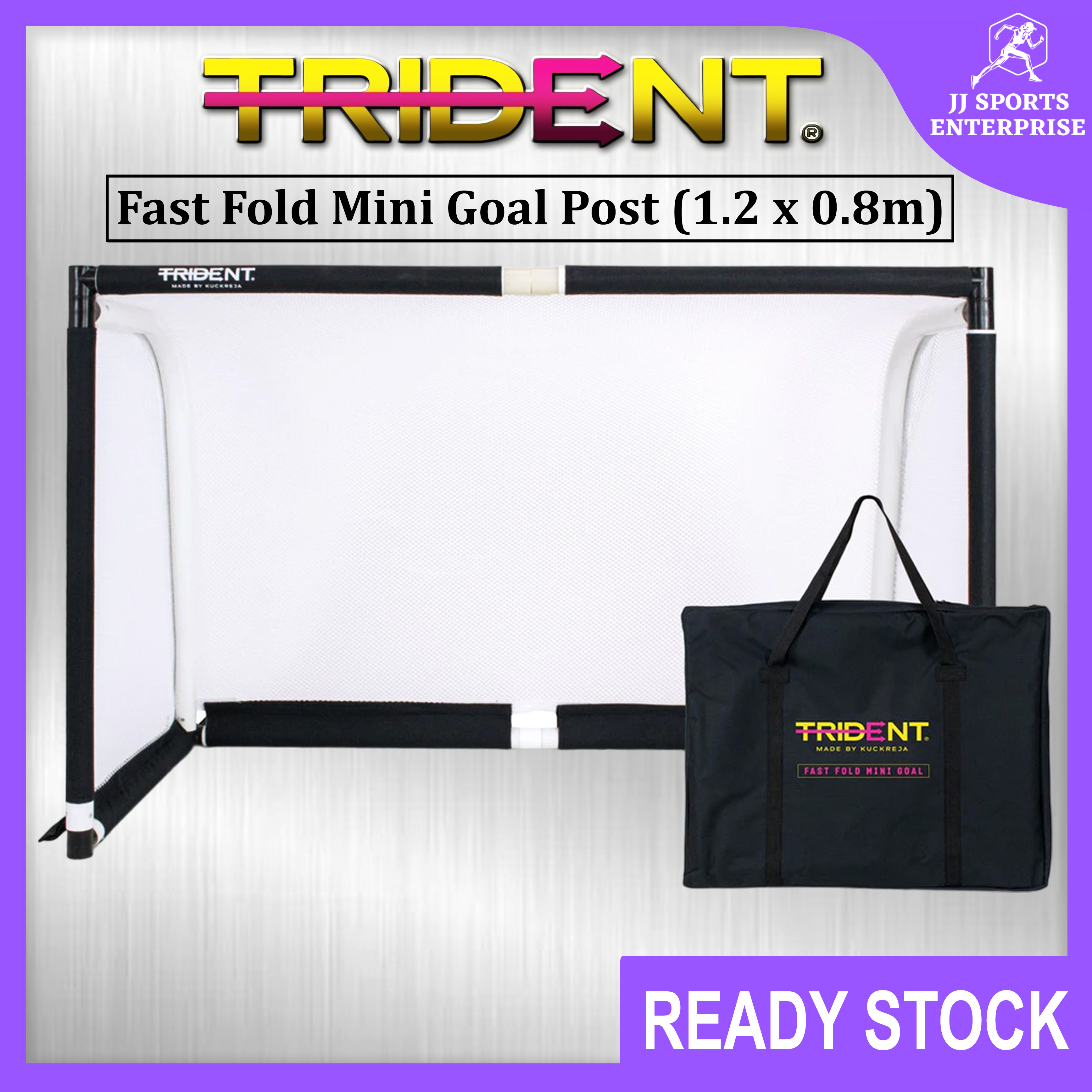Trident Fast Fold Mini Goal Post (1.2 x 0.8m) | Shopee Malaysia