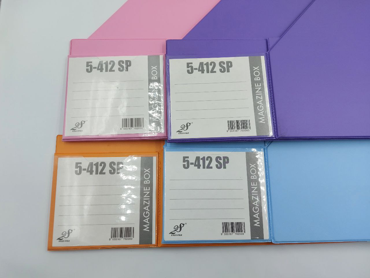 EAST FILE PVC Magazine Box File – Ice Colour / Fancy Colour / Pastel ...