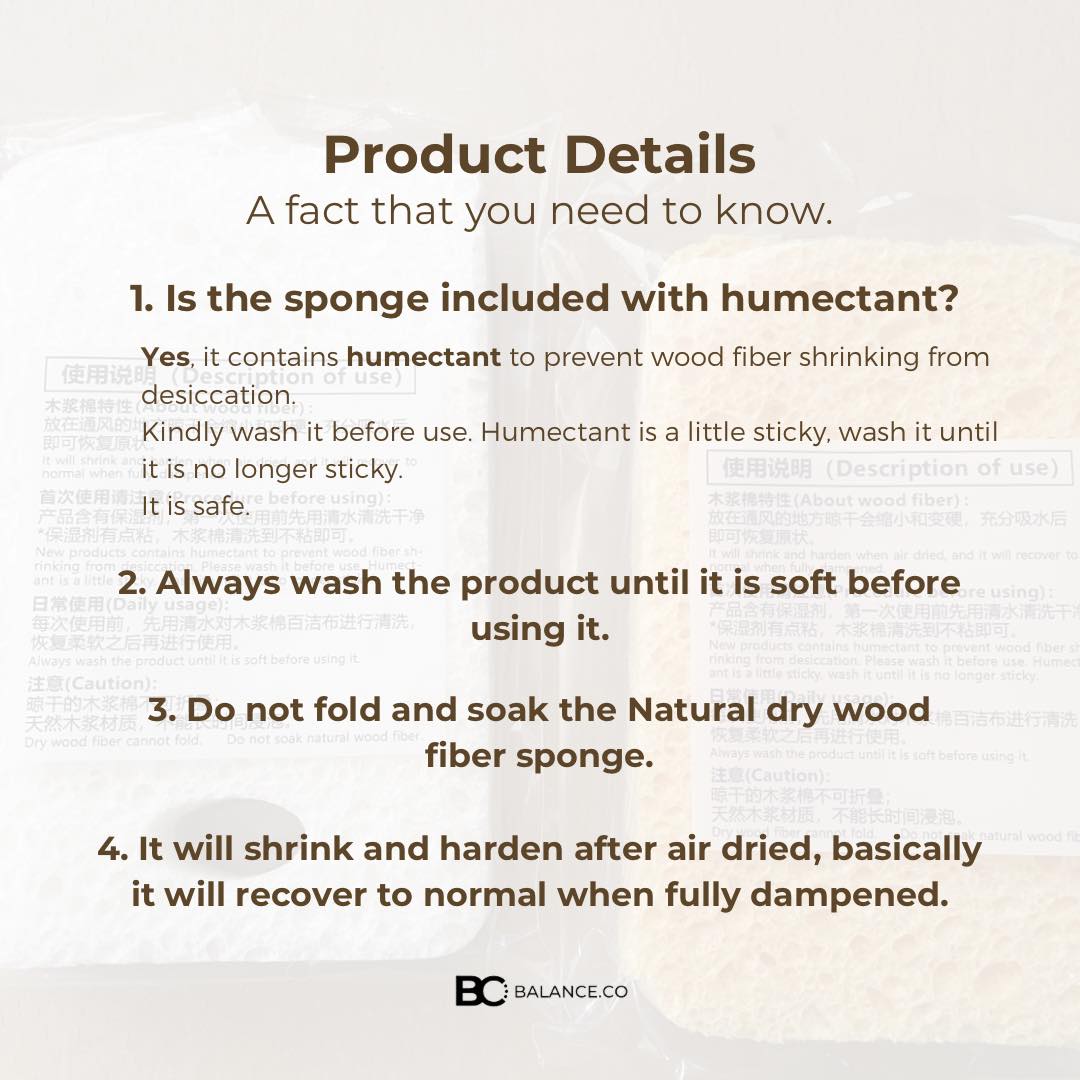 Balance.co Natural Cellulose Dishwashing Sponge [Coconut/Sisal Fiber ...