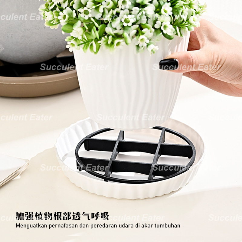 Anti-Root Rot Drainage Tray for Flower Pot Dulang Saliran Pasu Bunga ...