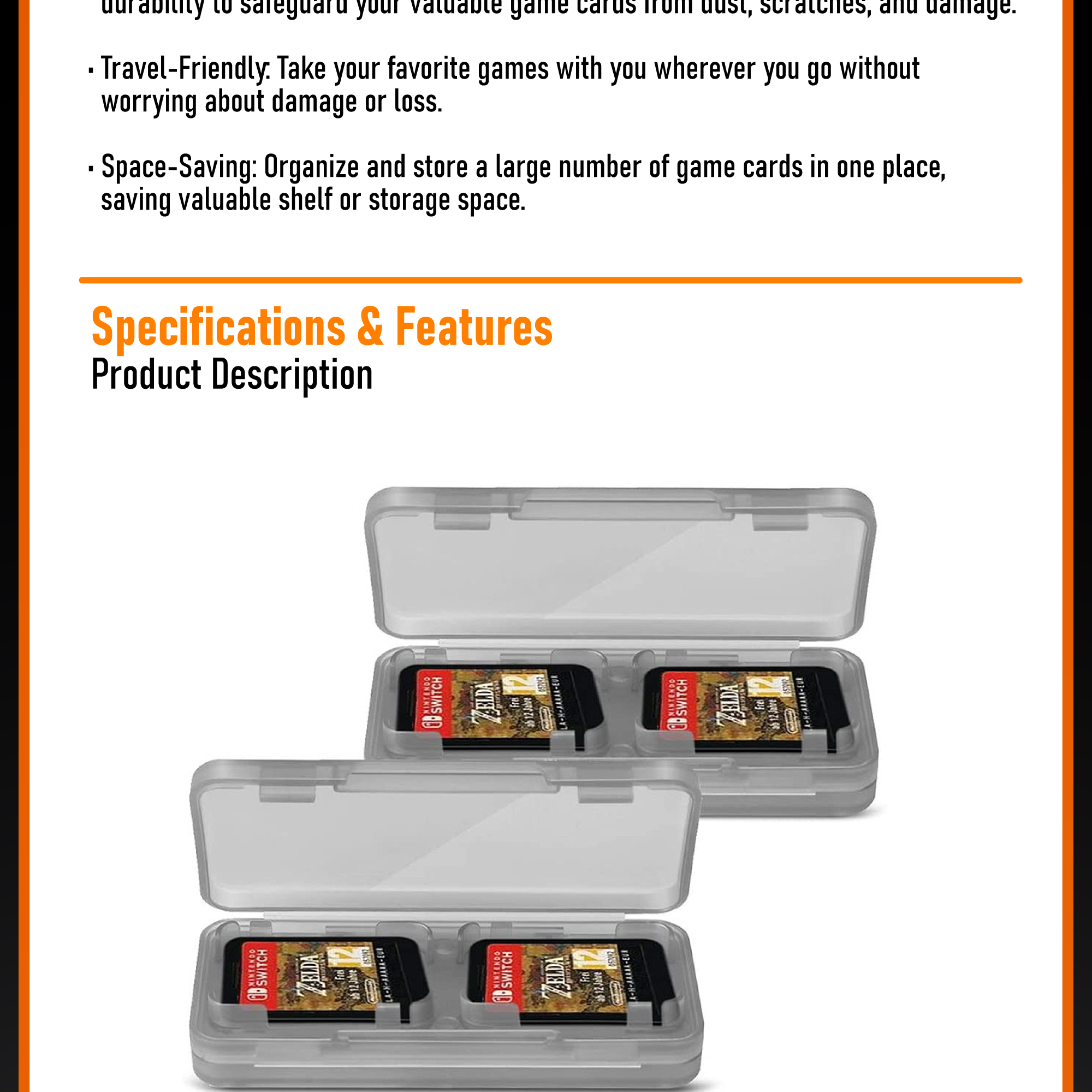 Nintendo Switch OLED / Switch V1&V2/ Switch Lite Game Card Disc Case ...