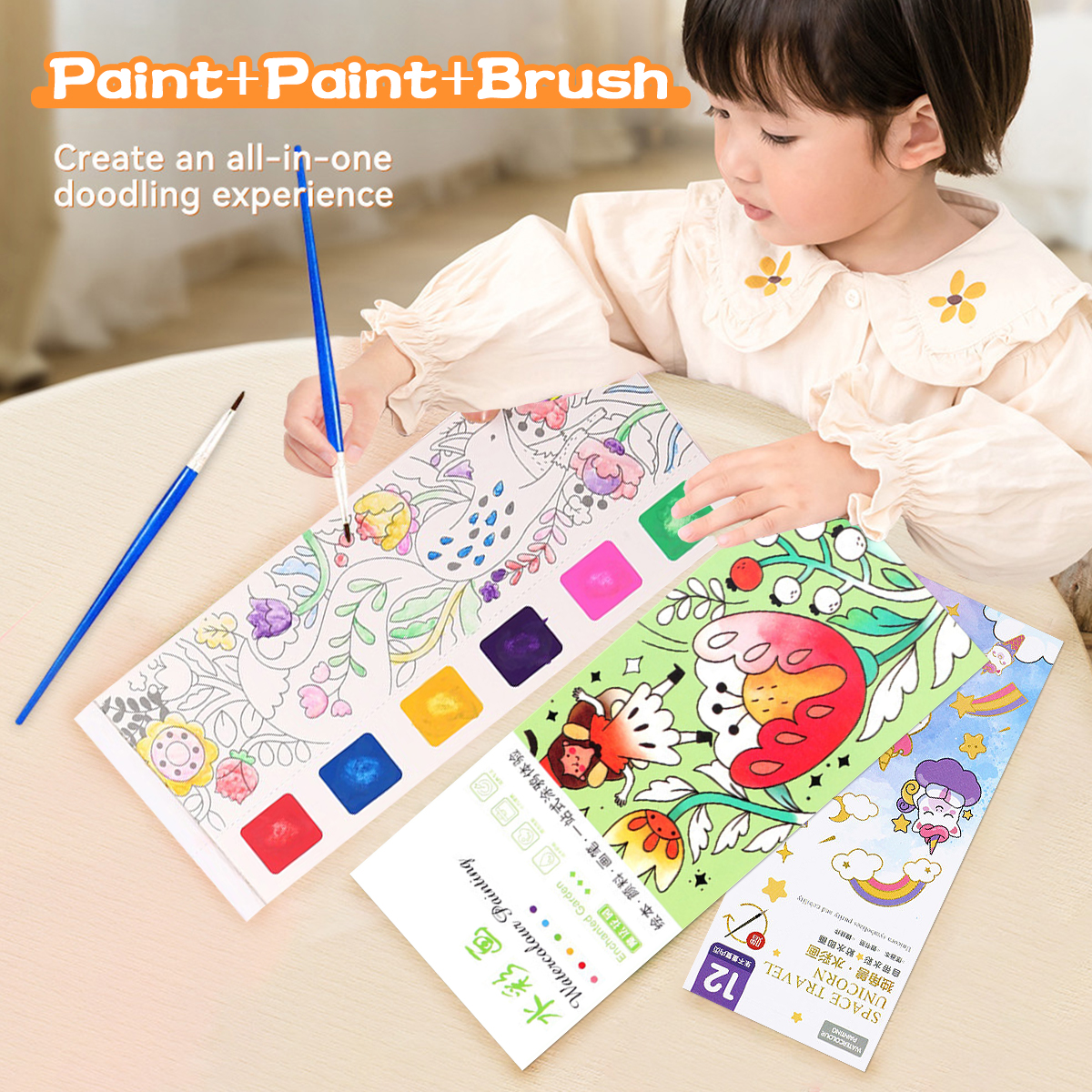 Coloring Book Coloring Drawing Book Graffiti Note Book DIY Kids ...