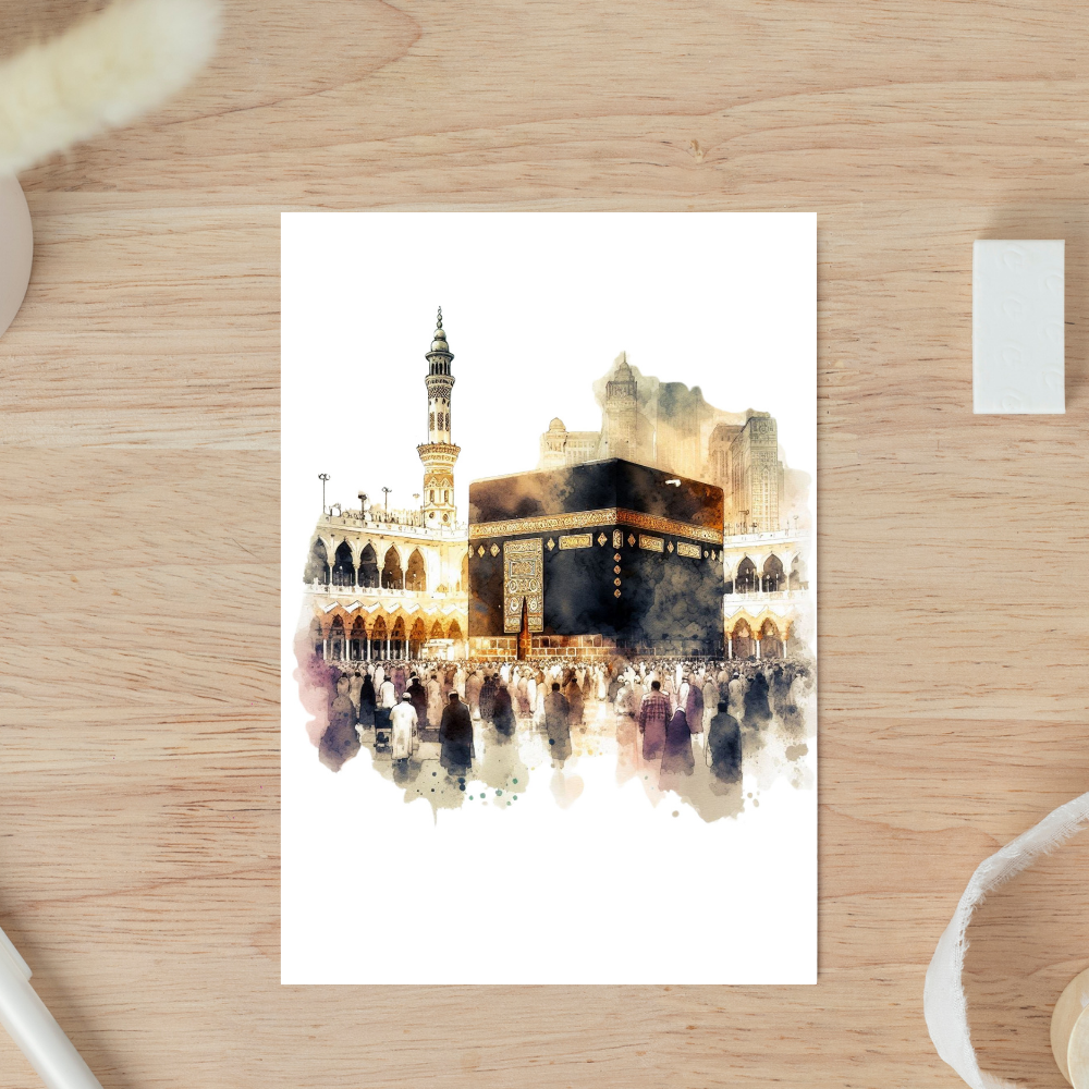 Islamic Wall Art Poster, Beautiful Posters of Masjid Al-Aqsa, Masjid ...