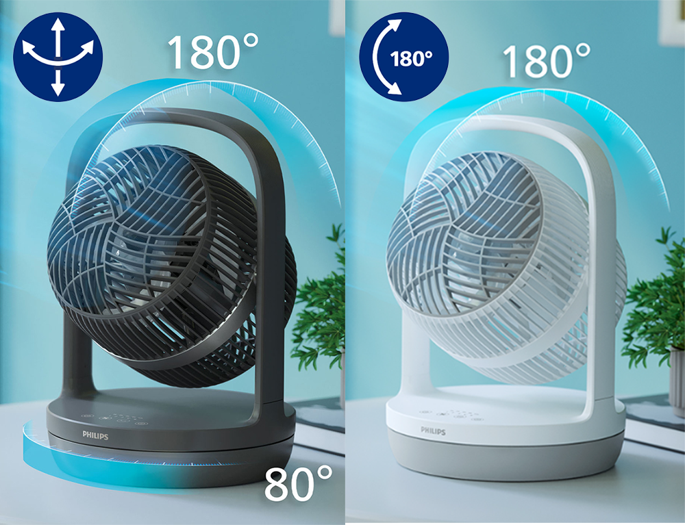[NEW] PHILIPS 3000 Series 8 Inch Table Fan CX2050 / CX3050 Air ...