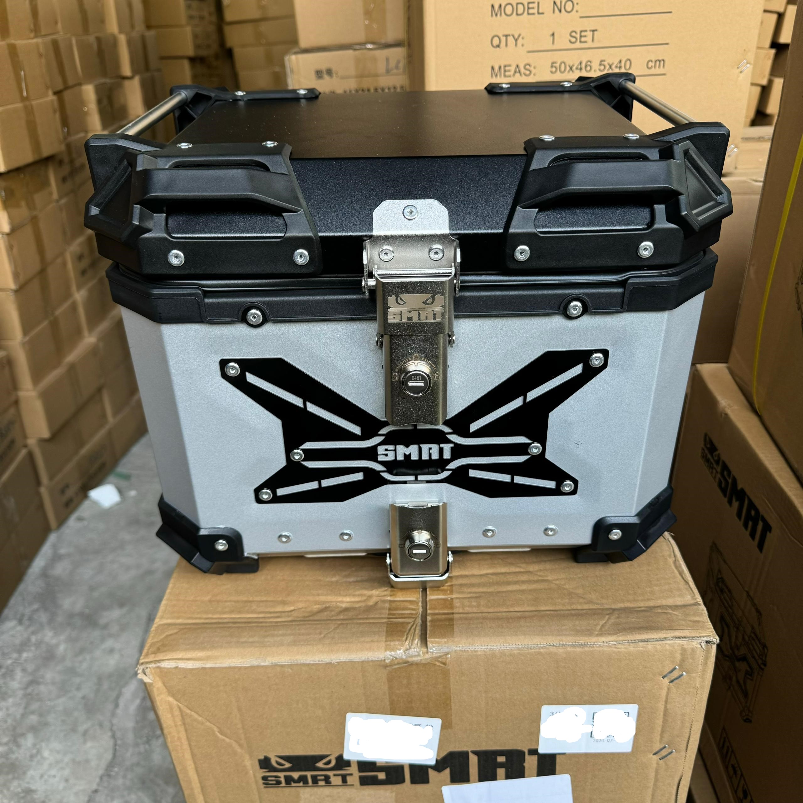 SMRT Top Box Storage Rear Belakang Motorcycle Kotak Box Heavy Duty 36 ...