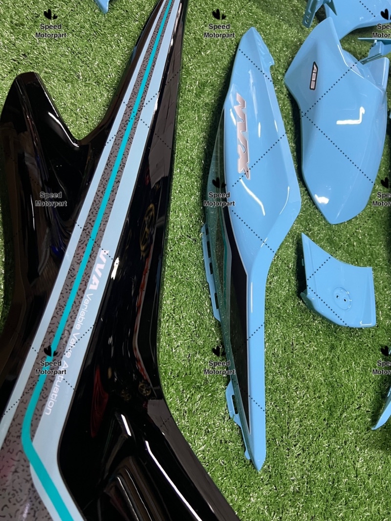 COVER SET NVX V2 SKY BLUE DESIGN STANDARD | Shopee Malaysia