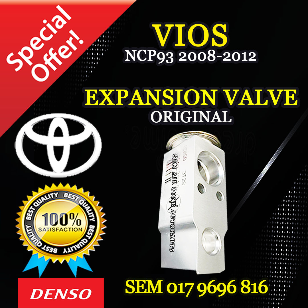 TOYOTA VIOS NCP93 2008-2012 YEAR ORIGINAL DENSO EXPENSION VALVE ...