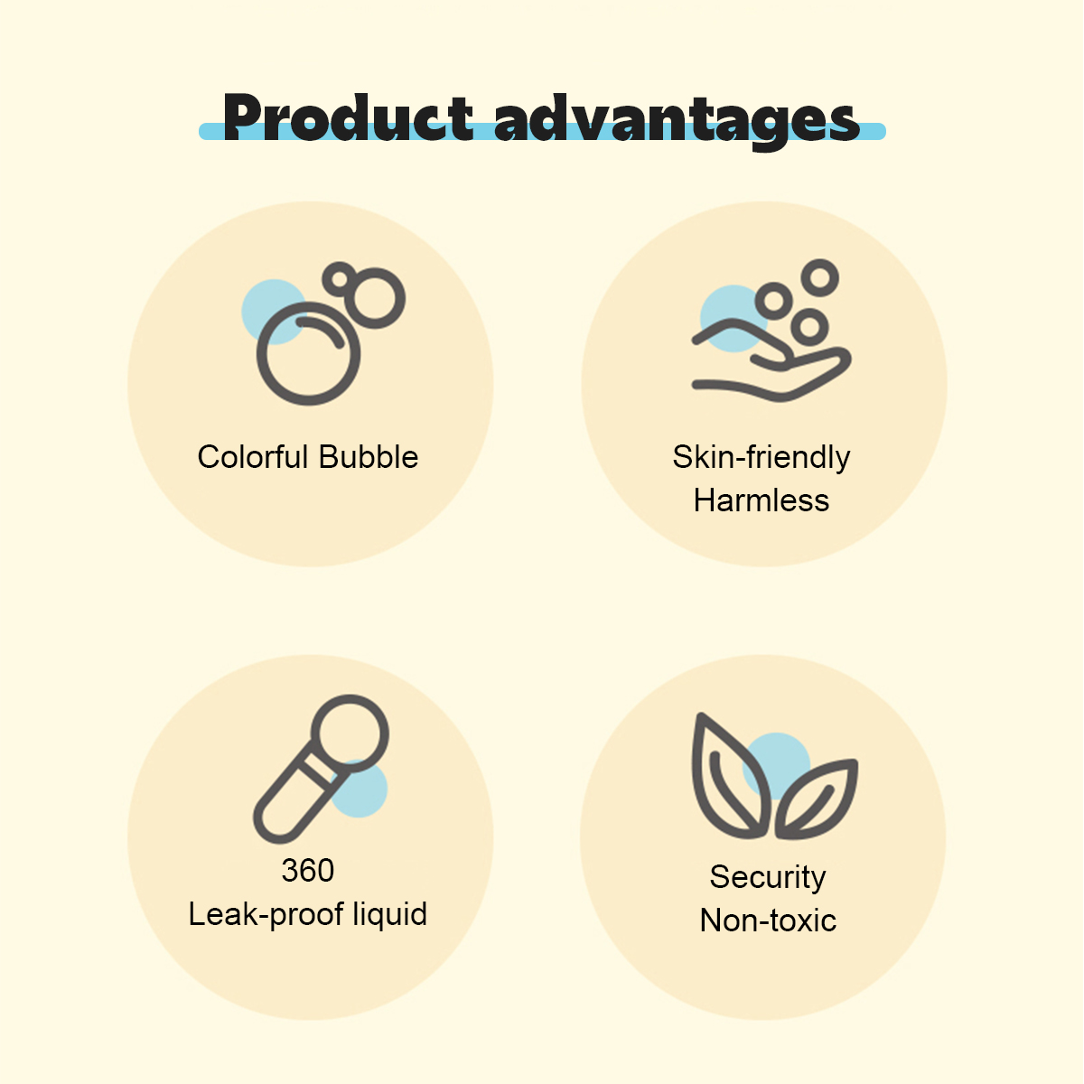 24Pcs Bubble Stick Children's Blow Outdoor Party Water Play Game Water ...