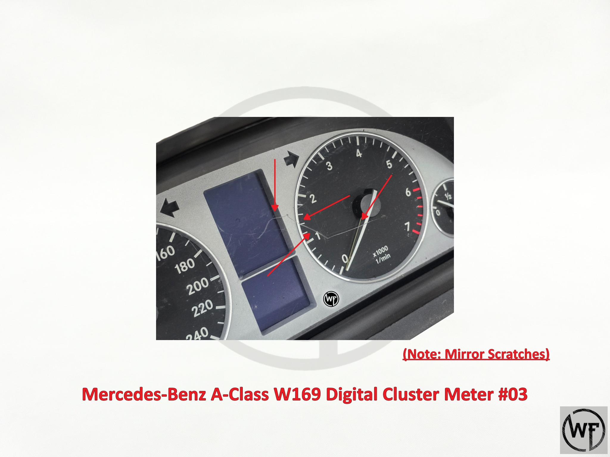 Mercedes-Benz A-Class W169 A170 A200 Digital Cluster Meter | Shopee ...