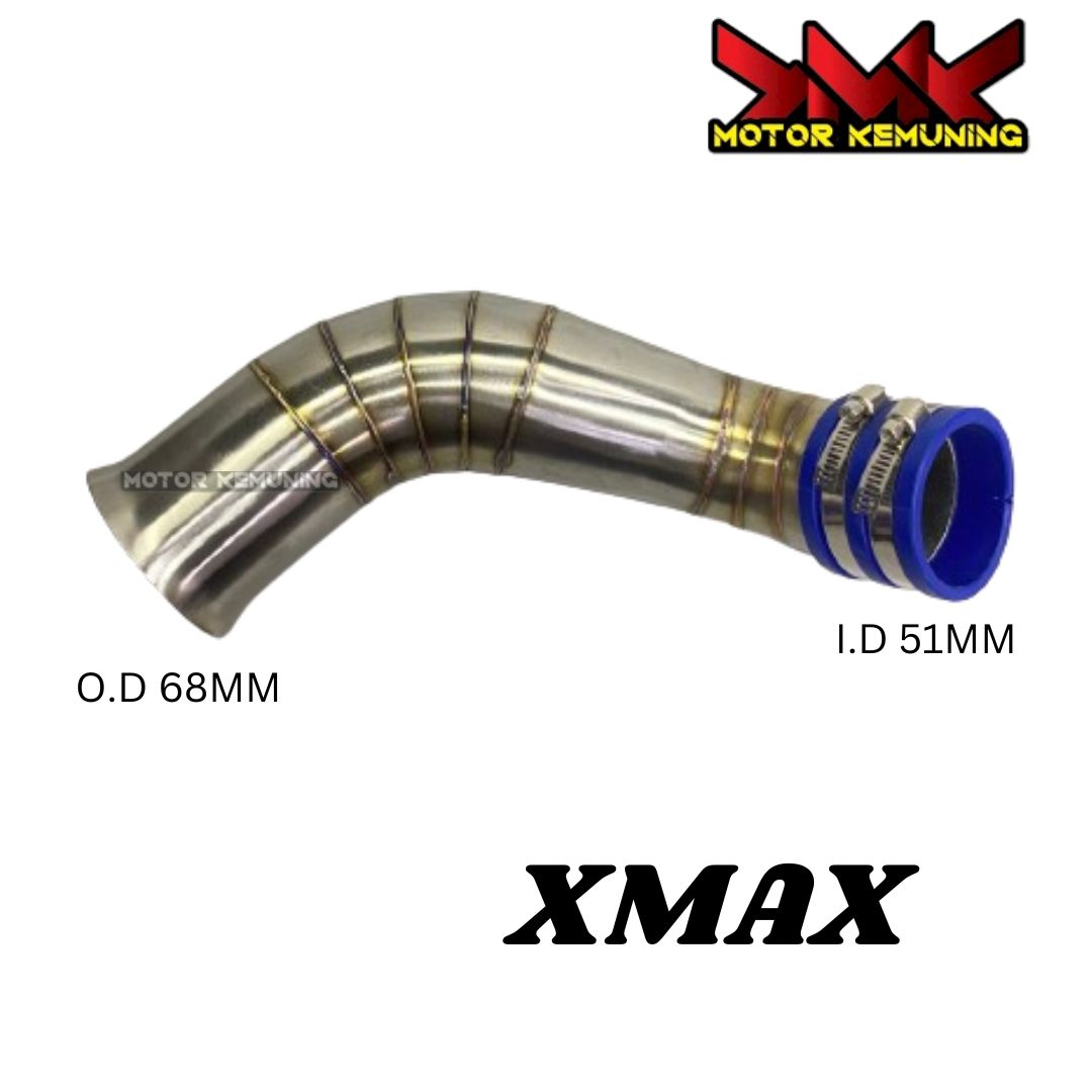 VELOCITY XMAX NVX PCX ADV160 NMAX PCX FORZA AIR FUNNEL INTAKE PIPE AIR ...