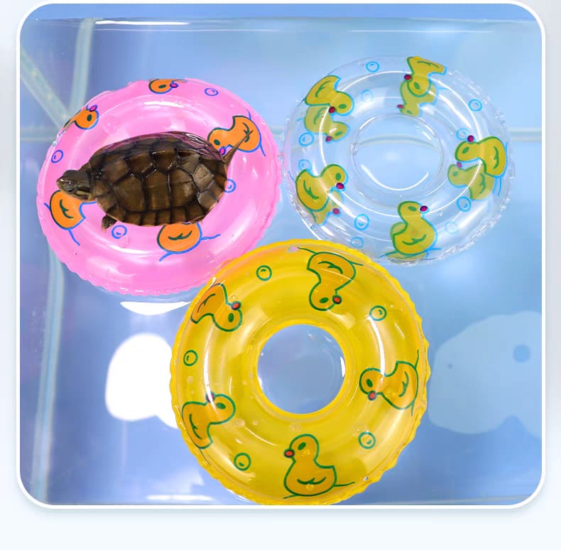Float Toy Yellow Duck for Turtle Pelampung Itik Mainan Turtle Toy ...
