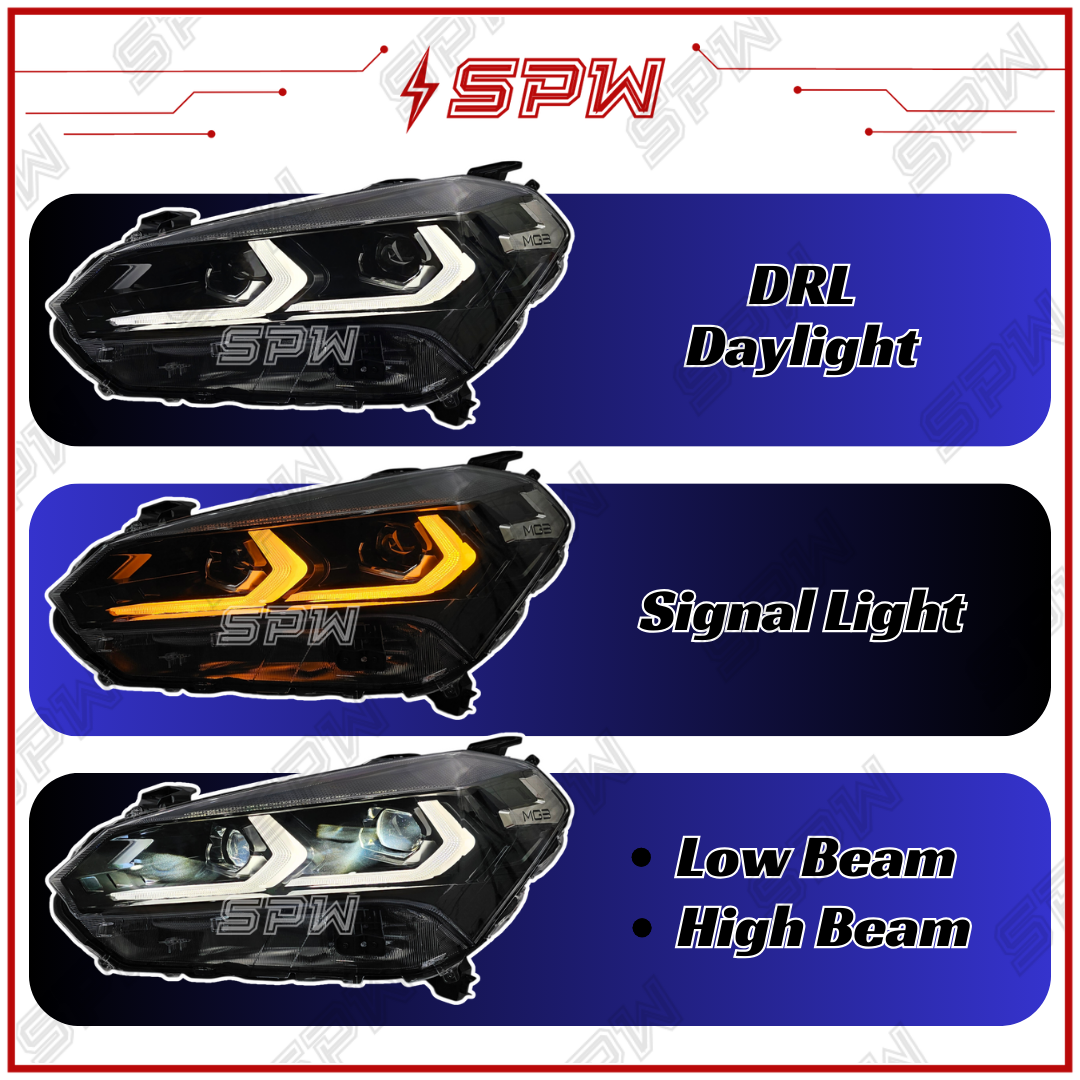 Perodua Myvi G3 MG3 (2018-2025) MK7 Head Lamp Headlamp Head Light ...