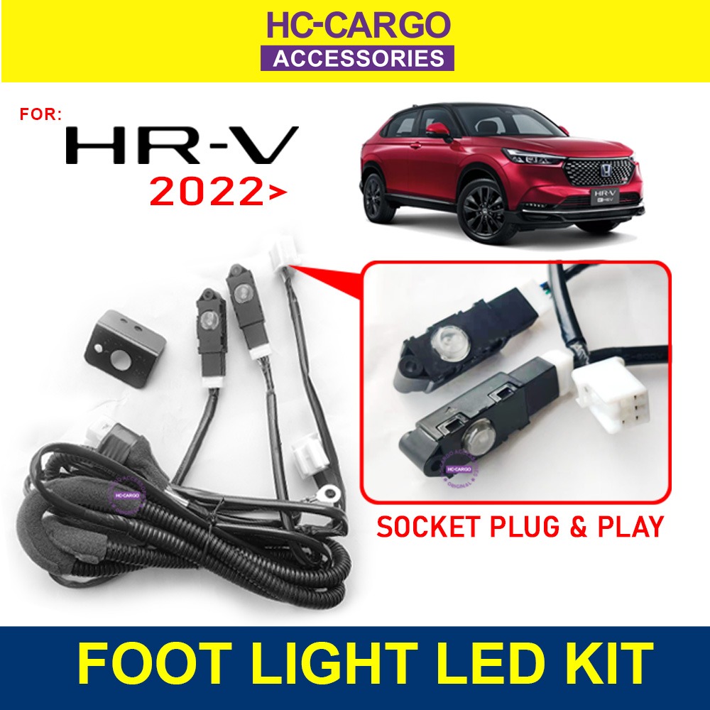 HC Cargo Honda HRV HR-V 2022 Foot Light - Blue / White / Red LED Light ...