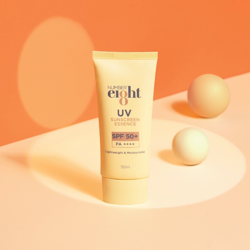 READY STOCK ️ NUMBER EIGHT UV Sunscreen Essence SPF50+ PA++++ 50ml ...