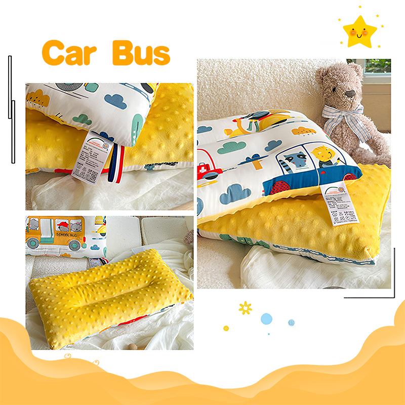 Soft Kid Cotton Pillow Kindergarten Nap Time Pillow Soothing Sleep ...