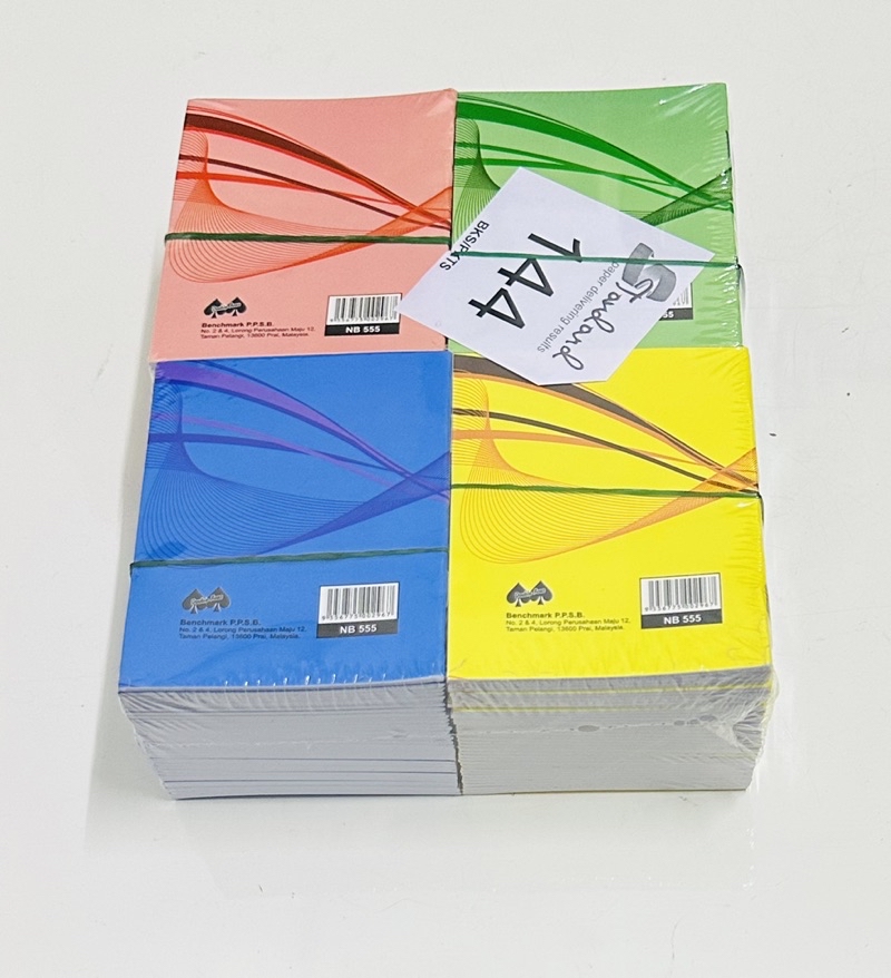 555 NOTE BOOK 144NOS/12DOZ 34’P NOTE BOOKLET 记事小册子555小簿子144本 | Shopee ...