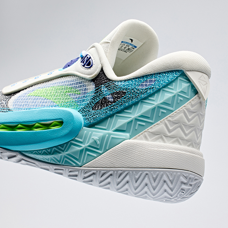 ANTA Men SHOCK WAVE 6 Basketball Shoes 1124C1106Q-2 -White/Blue (Kasut ...