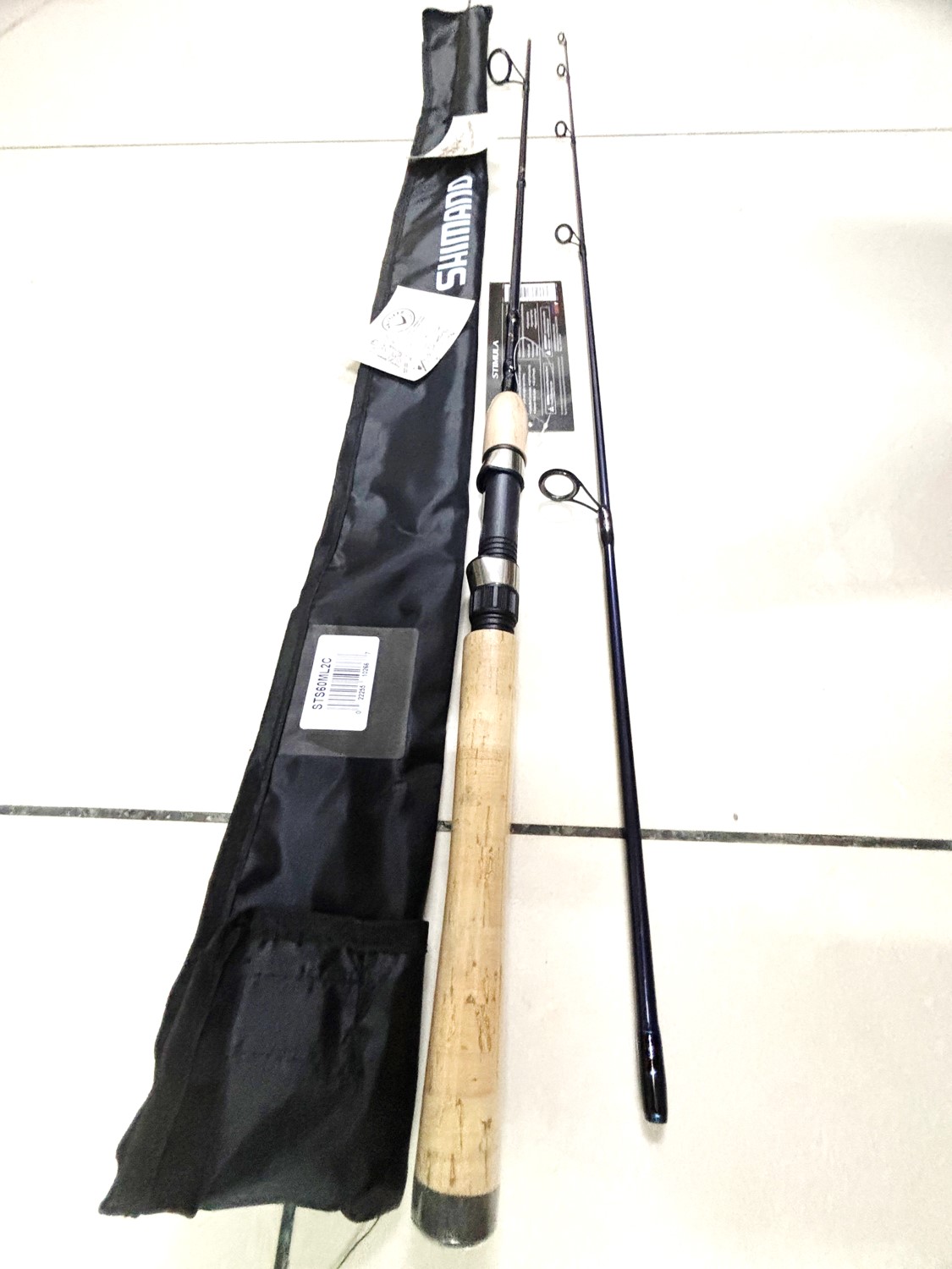 SHIMANO STIMULA S60MC S60ML2S S662ML2C Spinning Fishing Rod Joran, PVC ...