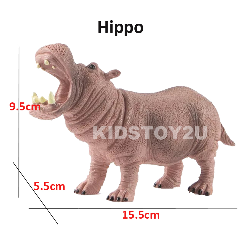 Wild Animals Toys Farm Animals Kids Toy Cow Sheep Horse Tiger Giraffe ...