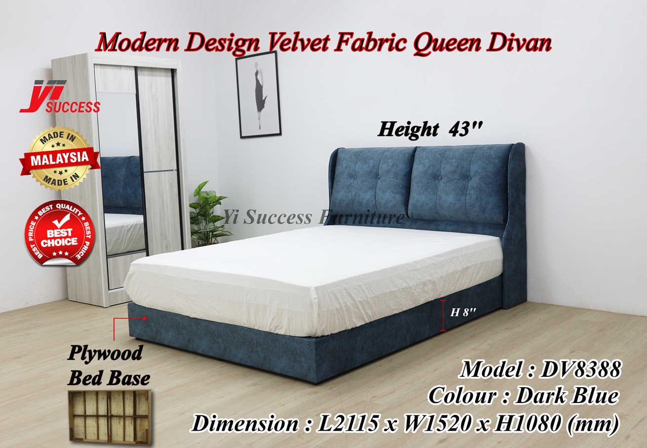 Yi Success Modern Style Queen Divan Bed Frame / Plywood Divan Box ...