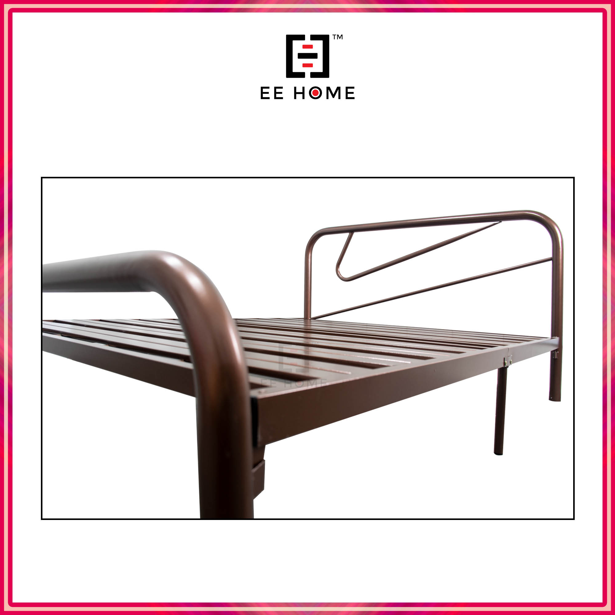 EE HOME SET Queen Bed Frame With Queen Mattress Katil Queen Tilam Queen ...