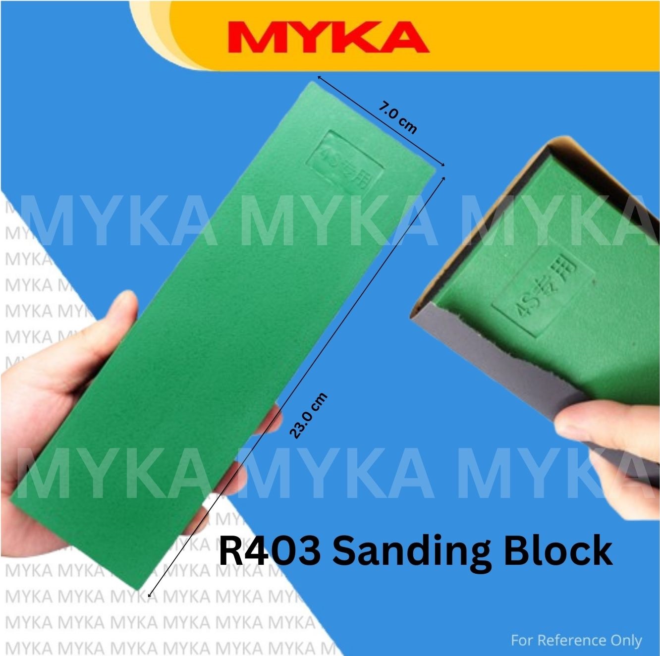 Car Painting Sanding Block Waterproof Putty Sanding Sand Paper Sand ...