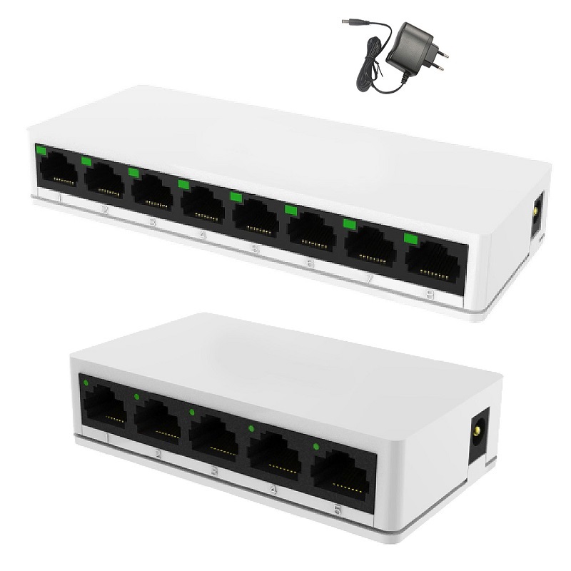 5/8 Port 10/100/100Mbps PIX-LINK Ethernet Switch 8 Ports Network Switch ...