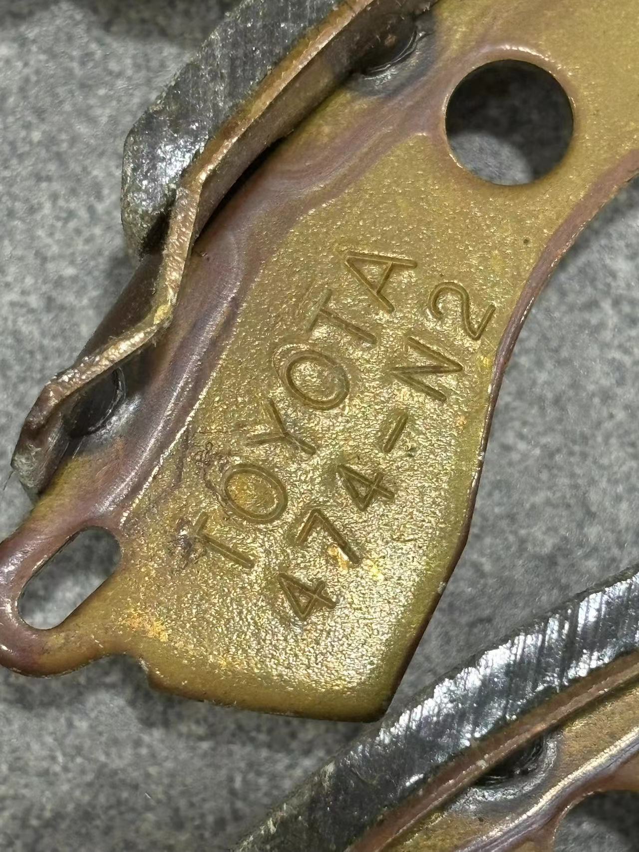 100% ORIGINAL TOYOTA VIOS NCP42, NCP93 & NCP150 BRAKE SHOE 04495-52140 ...