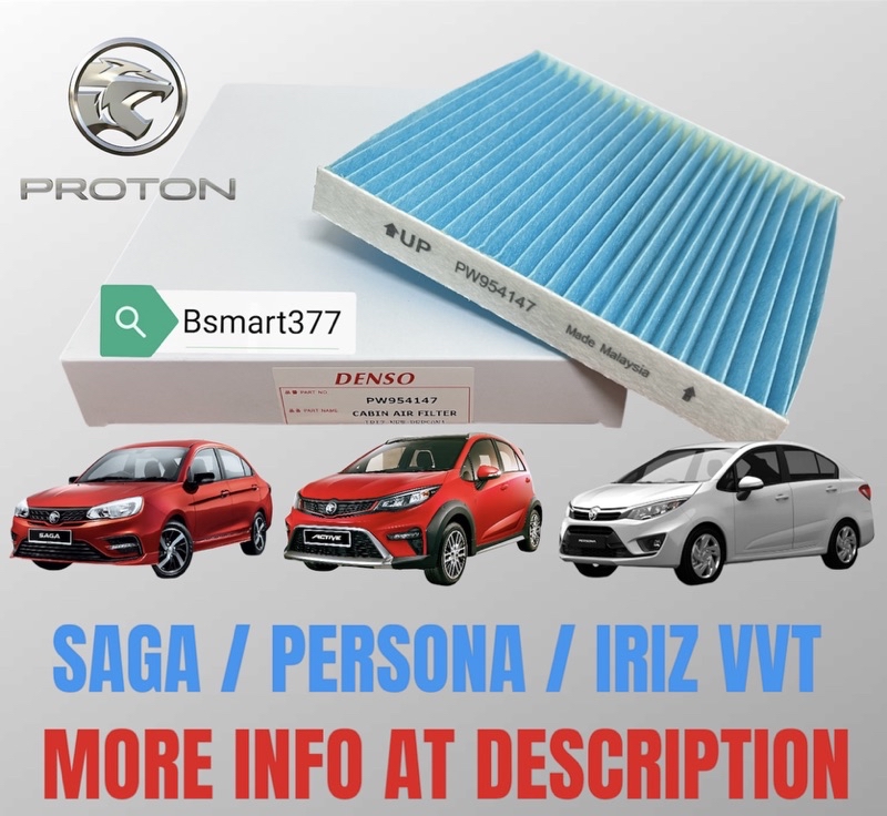 READY STOK Proton cabin filter Iriz vvt 1.3L 1.6L/persona vvt 1.6L ...