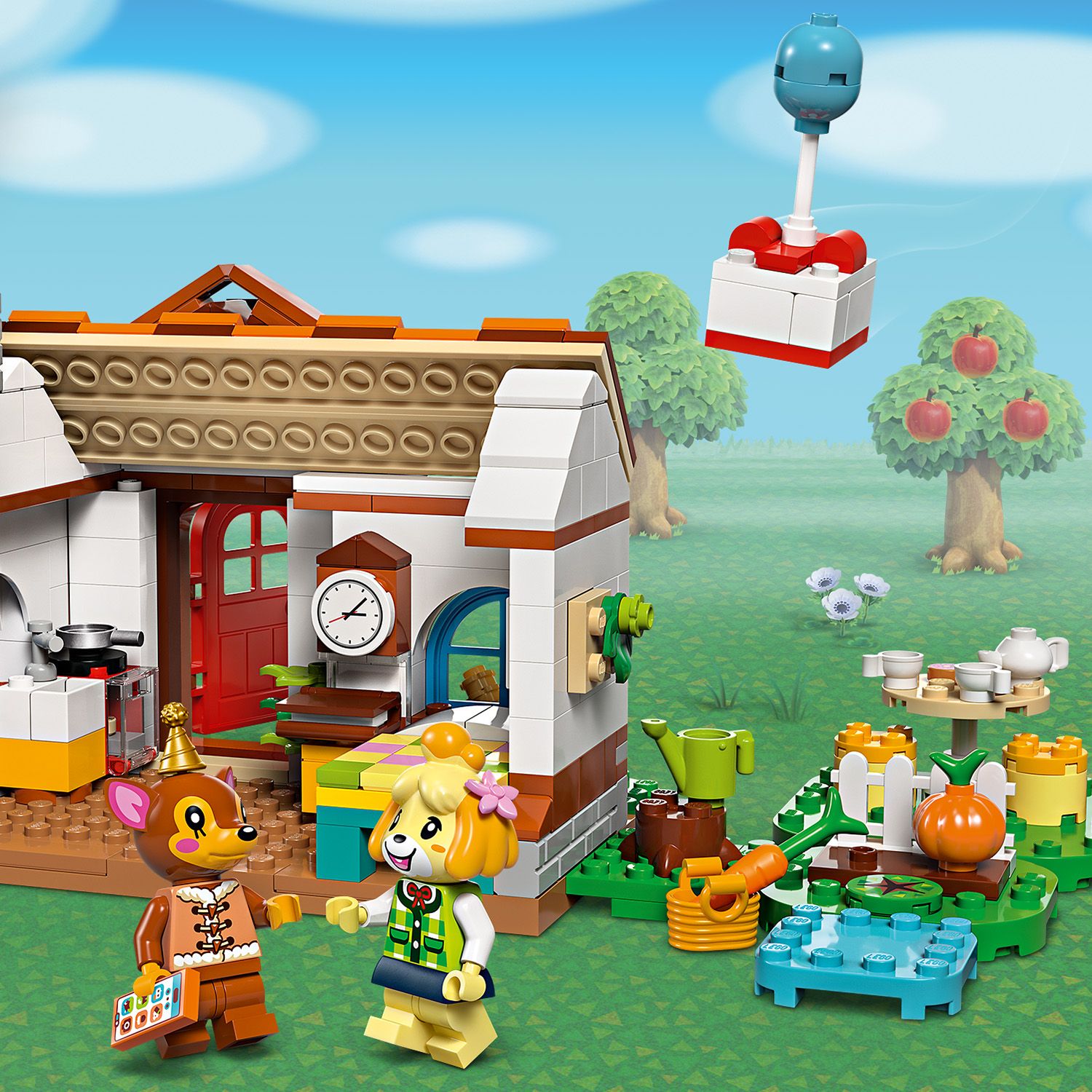 LEGO Animal Crossing 77049 Isabelle's House Visit (389 Pieces) | Shopee ...