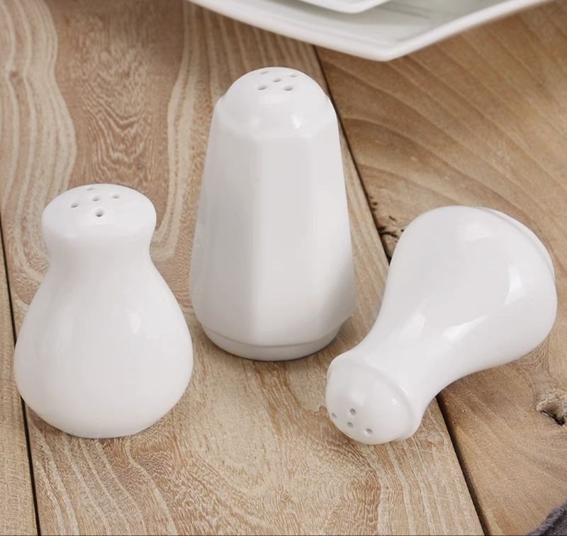 Bekas Garam Lada Hitam Botol 2pcs Set Porcelain Shaker Salt Pepper ...