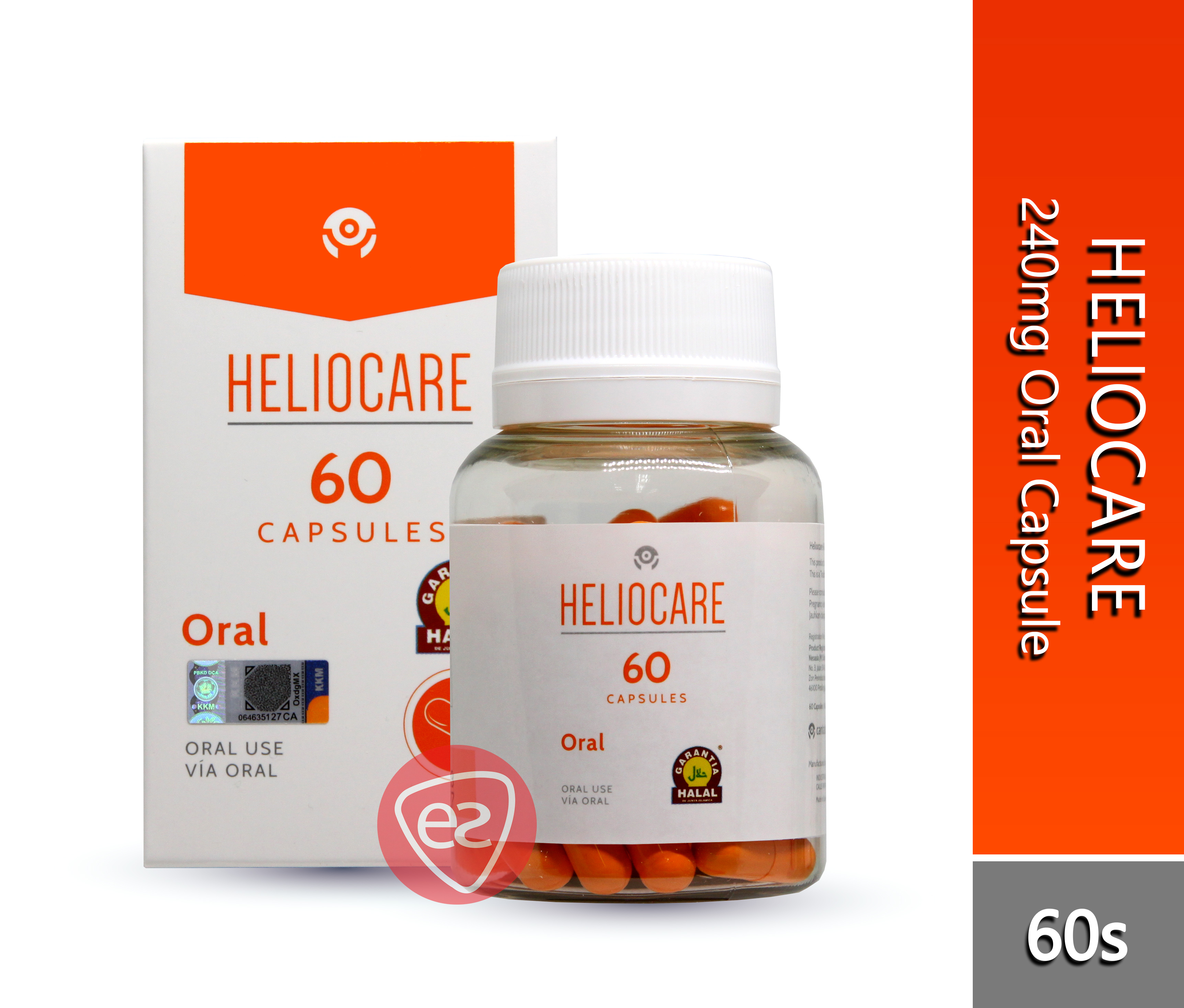 Heliocare 240mg Oral Capsule 60s | Shopee Malaysia