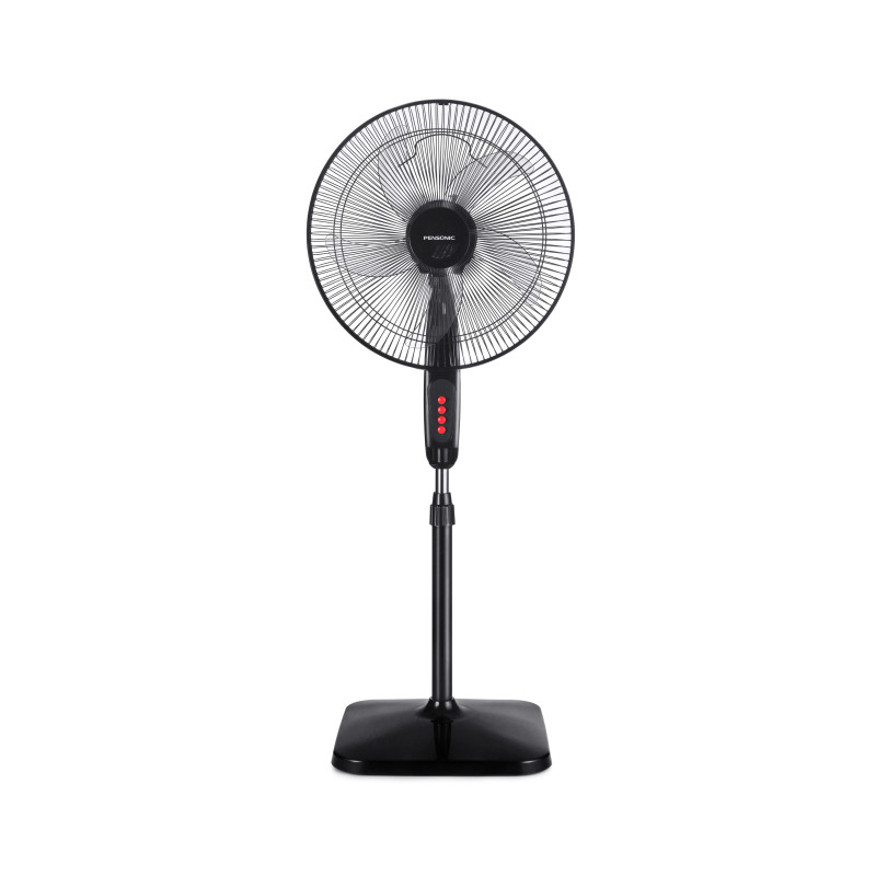 Pensonic Stand Fan 16″ Black 5 Blade Design PSF-4512 Powerful Wind 3 ...