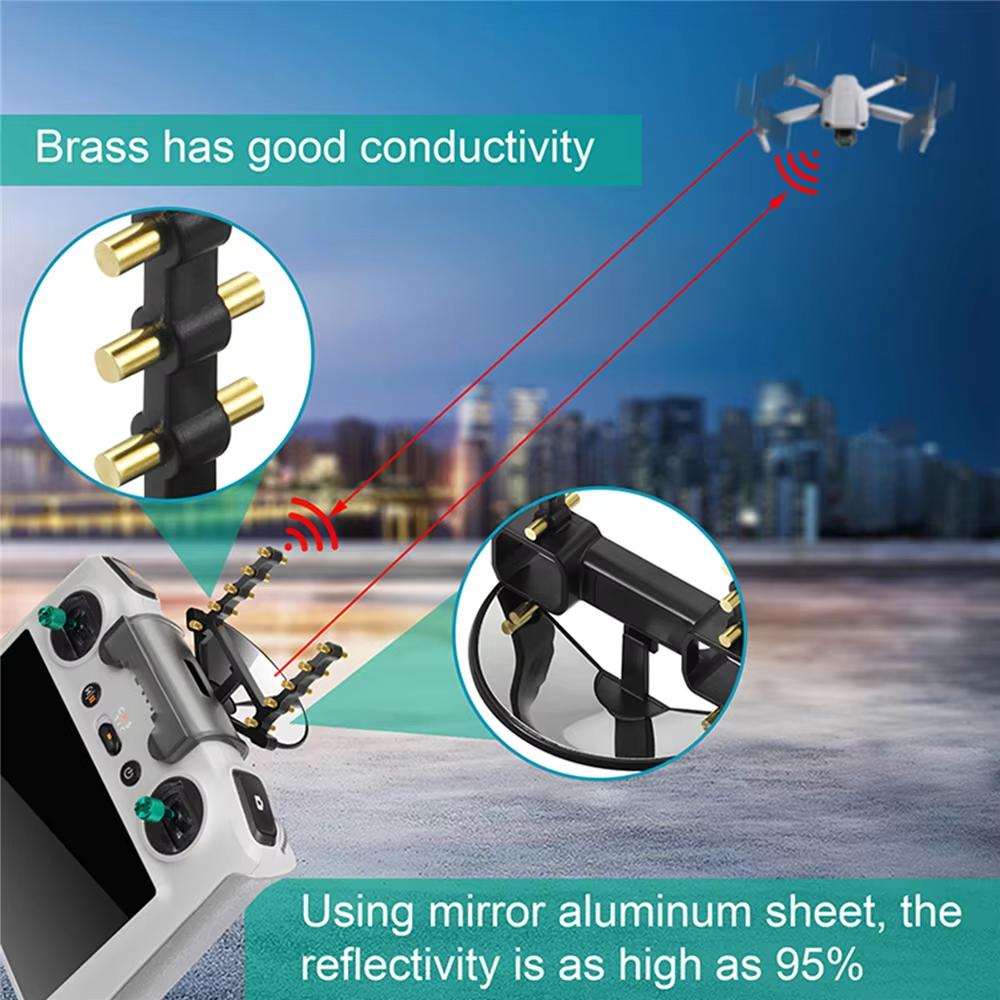 (🔥READYSTOCK🔥) ANTENNA BRACKET RANGE EXTENDER DJI RC/ RC PRO REMOTE ...