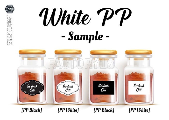 Kitchen Labels Waterproof Label Dapur Kalis Air DIY Kitchen Label ...