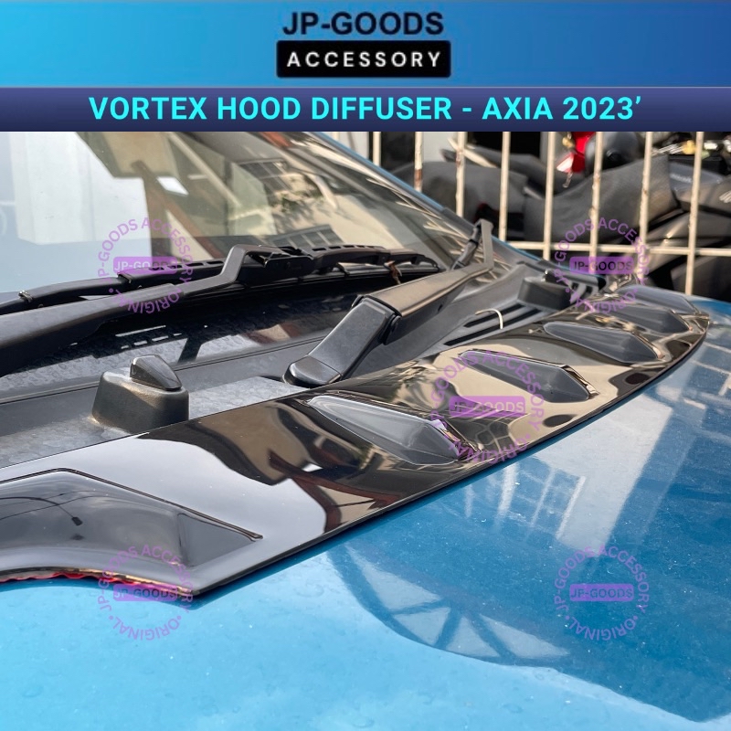 Perodua Axia D74A 2023 Vortex Front Hood Diffuser Bonnet Guard Garnish ...