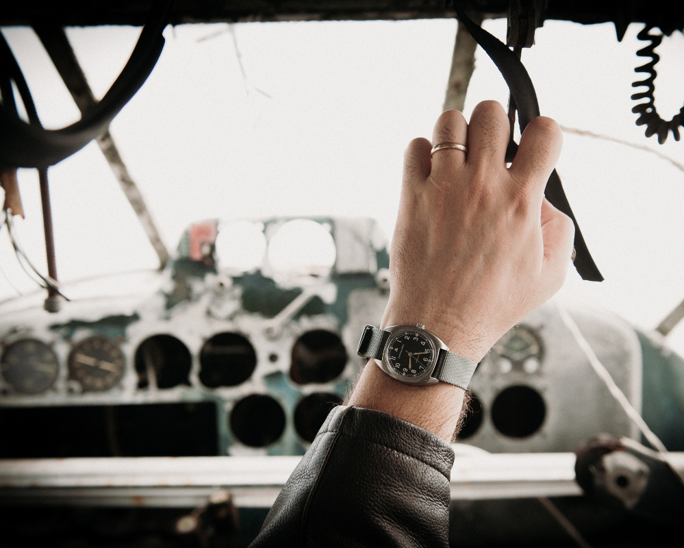 HAMILTON H76419931 Men's Watch Khaki Aviation Pilot Pioneer Mechanical ...