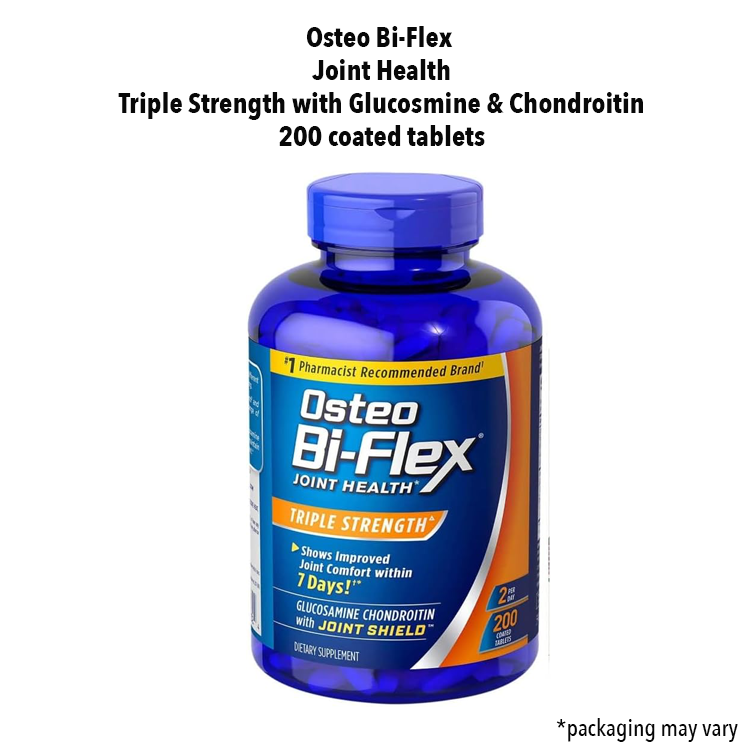 Osteo Bi-Flex Joint Health Triple Strength with Vitamin D D3 ...