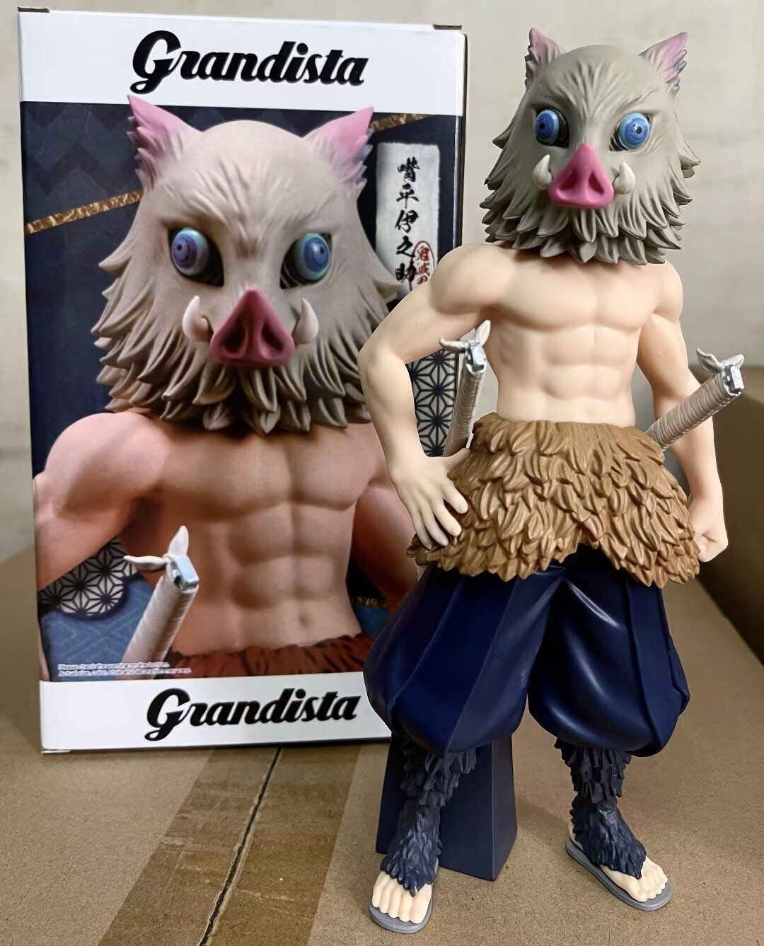 Ready Stock Demon Slayer Large ROS Figure Set-Tanjiro Zenitsu Nezuko ...