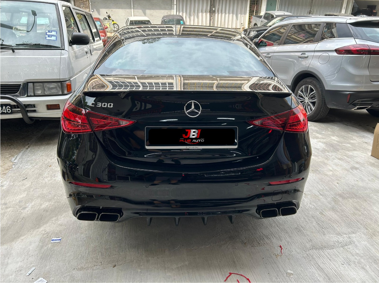 Mercedes W206 C KELAS C class BRABUS Spoiler C200 C300 C43 C63 | Shopee ...