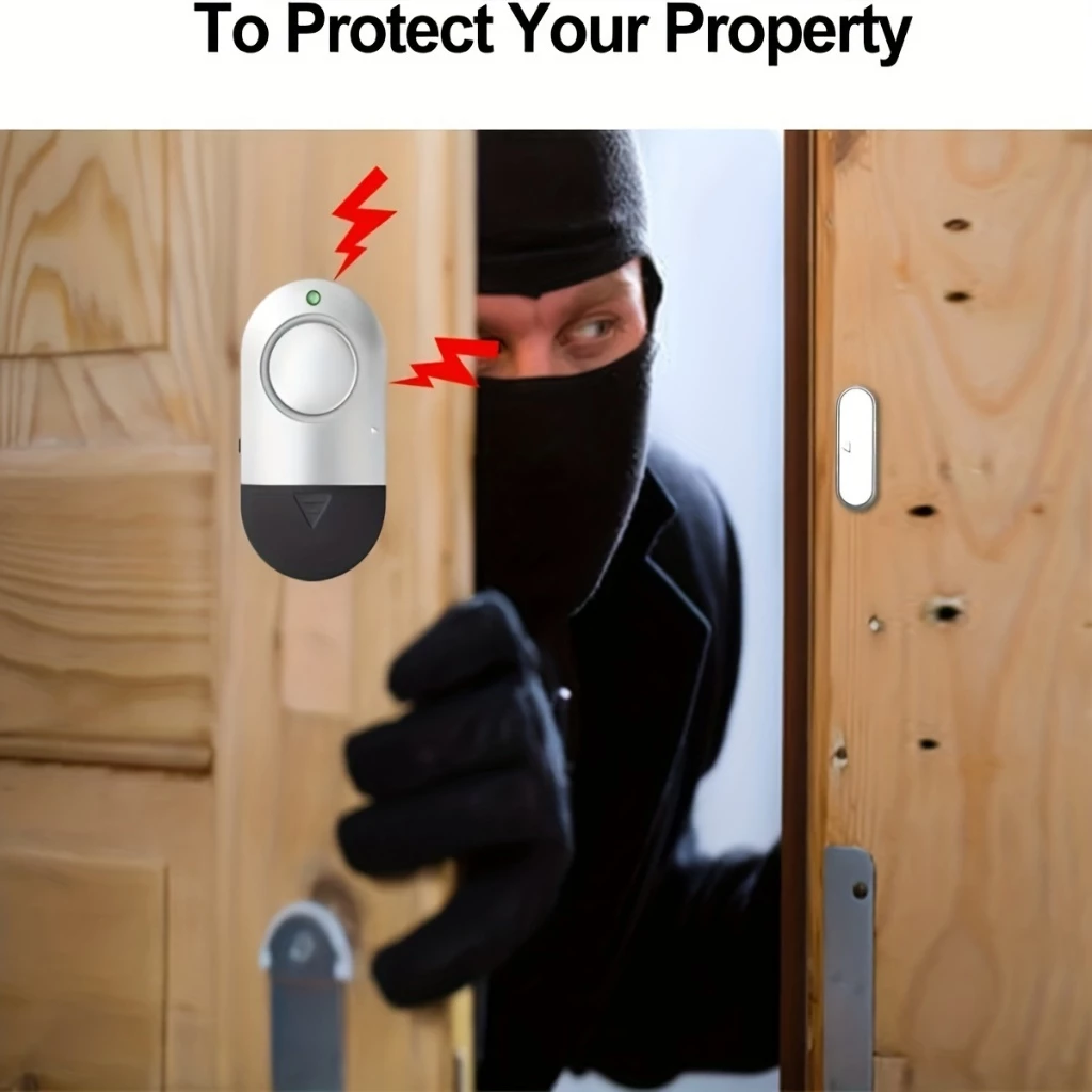 Wireless Door and Window Alarm, Alarm Sensor, Door Opening Alarm ...