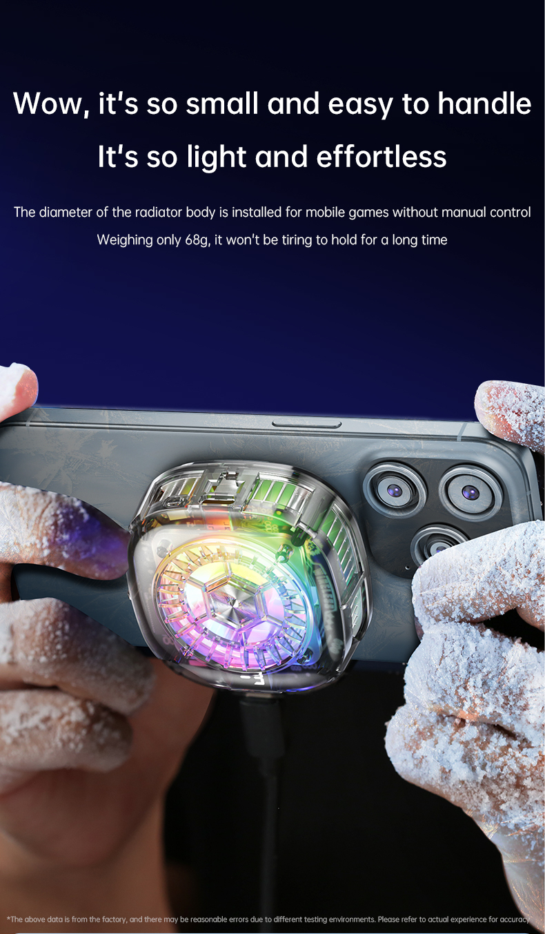X120A X122A Pro X108 Mini S2 Gaming Phone Cooler New RGB Radiator for Mobile Phone Tablet Fan ...