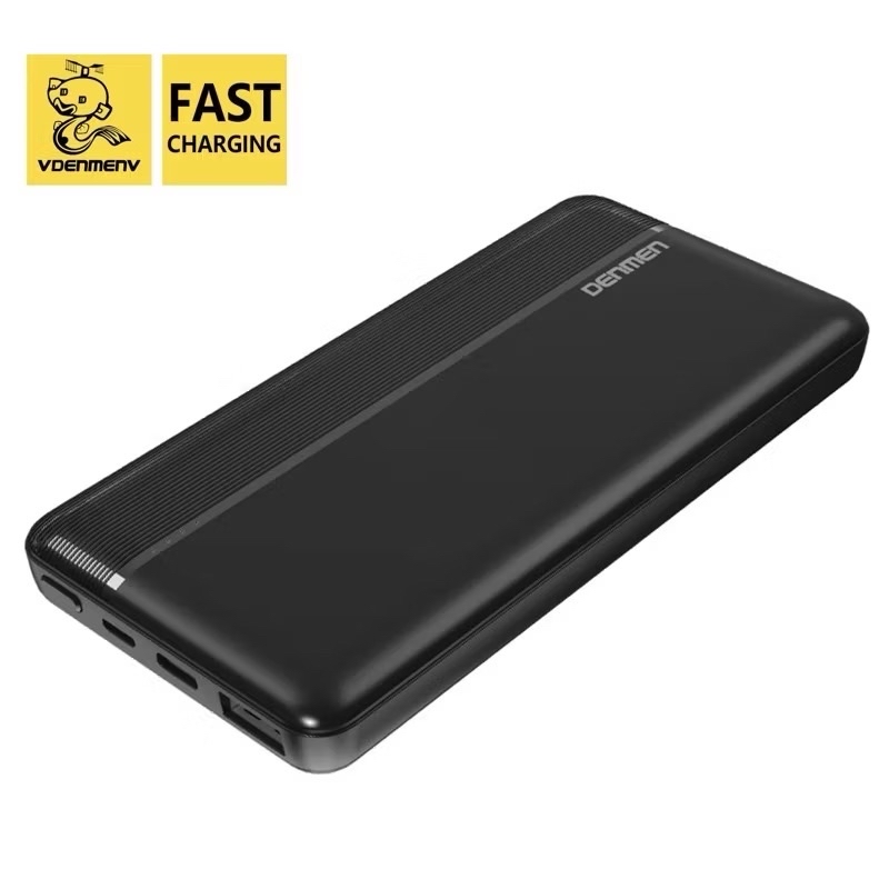DENMEN FAST CHARGING METAL LED POWER DISPLAY POWER BANK (10,000mAh ...