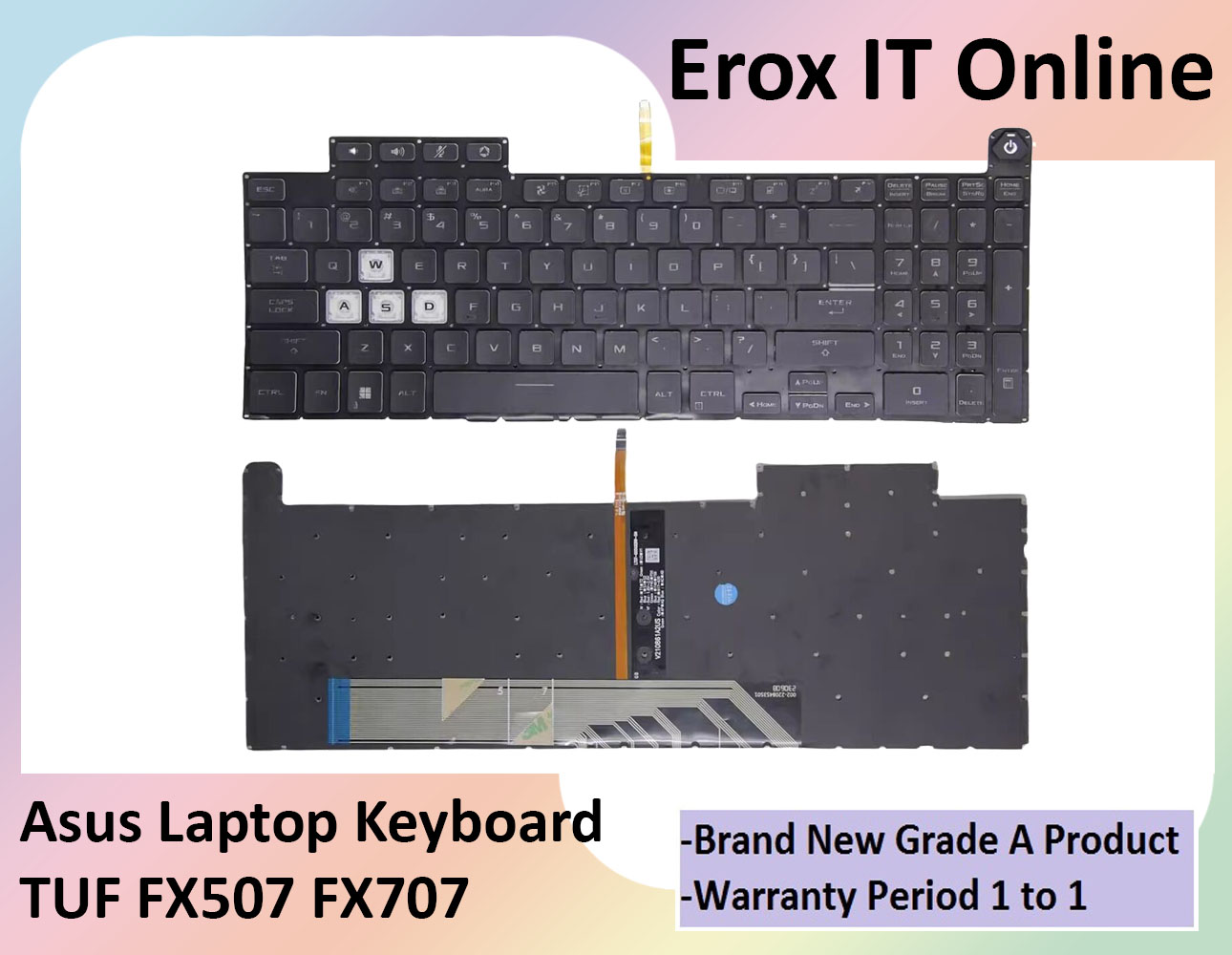 Asus TUF Gaming F15 A15 FX507 FX507ZR FX507R FX507ZM FA507 FA507R FX517 ...