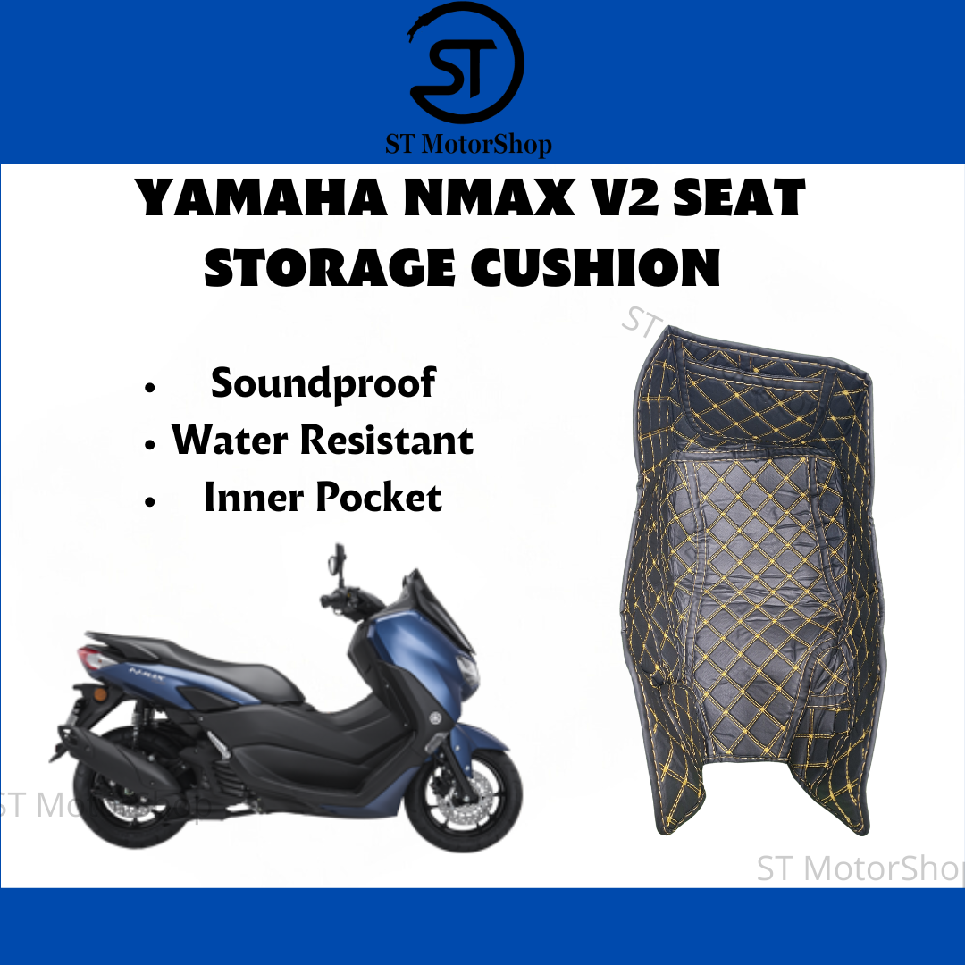 YAMAHA Xmax Nmax V2 Nvx Seat Storage Inner Cuhsion Shockproof Insulated ...